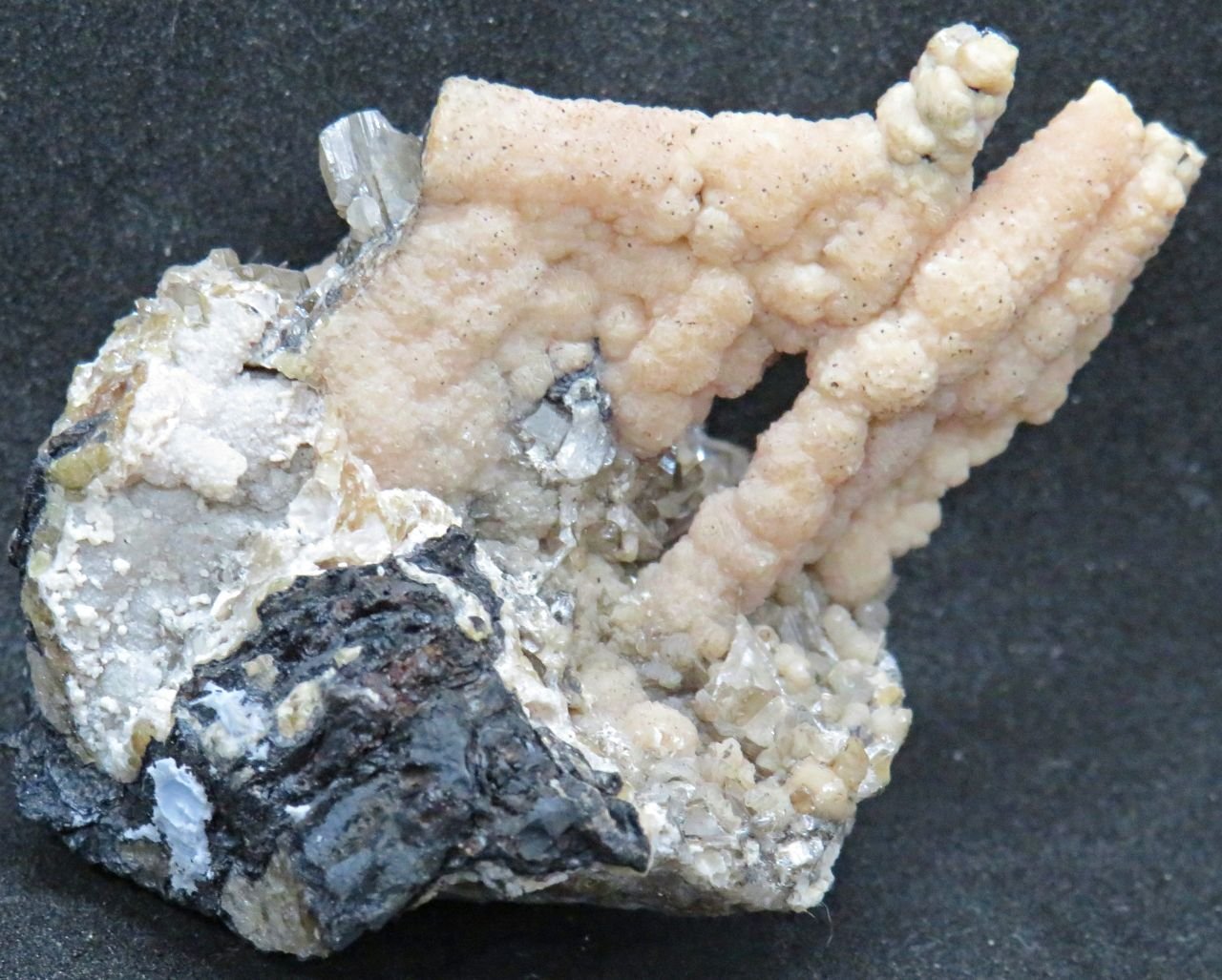 Manganoan Smithsonite from the Kintore Open Cut, Broken Hill (stock ...