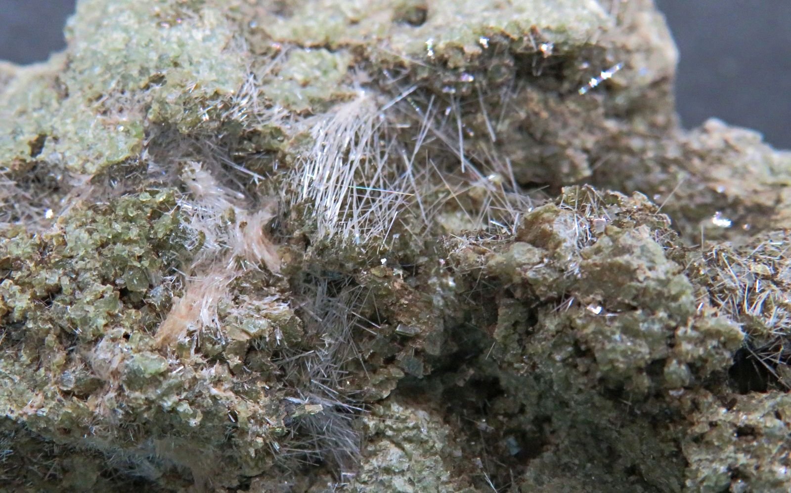 Hairy Bustamite from the North Mine, Broken Hill (stock code B7J0322 ...