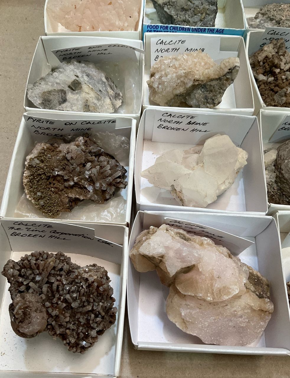 SOLD Calcite Flat, Broken Hill (stock code FlatCal0323)